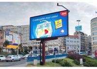 China Robust Outdoor Fixed LED Display Billboard Panel 6500 Nits With Front Service for sale
