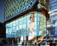 China P7.5-8mm Indoor Transparent LED Screen Full Color 16 Bit 670W/m2 Fixed Rear Servicing for sale