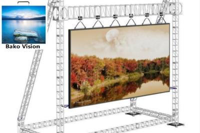 China Outdoor Stage Led Stage Display Screen P3.91 IP65 Waterproof Tool Less Installation for sale
