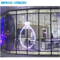 China Indoor P10 Transparent LED Screens Lightweight Video Wall 960x640mm Panel Size for sale