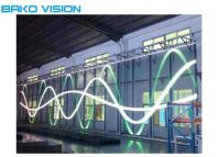 China High Transparency P16 Indoor See Through Led Screens 5500 Nits Brightness SMD for sale