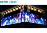 China High Transparency P16 Indoor See Through Led Screens 5500 Nits Brightness SMD for sale