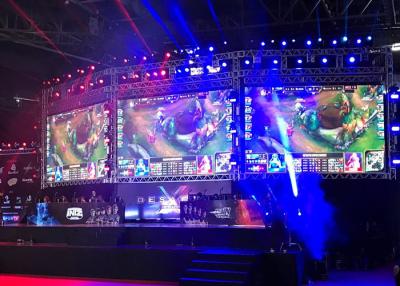 China Outdoor Rental LED Display P5.95 500x500mm with MBI5124 IC High Brightness 6000 Nits for sale