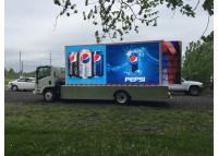 China Outdoor Truck Mobile LED Display P4.81 P10 Full Color Video Billboard Screen for sale