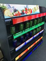 China P1.25 Indoor Shelf LED Advertising Screen 300x60mm Lightweight Aluminum for Supermarket for sale