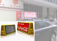 China Movable Aluminum Taxi Roof LED Advertising Screen 5500 Nits 3mm Pitch for sale