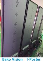 China Ultra Slim Indoor Full Color LED Poster 2.5mm Pitch 28kg Digital Display for sale