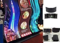 China light weight P3 Flexible Led Display with module size of 24x12cm for sale