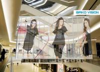 China HD, Vivid Effect, Customized Transparent LED Display Screen for Windows Glass Ads for sale