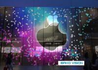 China HD, Vivid Effect, Customized Transparent LED Display Screen for Windows Glass Ads for sale