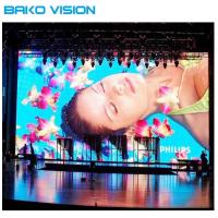 China SMD2121 Indoor Rental LED Display Screen P2.97 500x500mm Die Casting Cabinet for sale