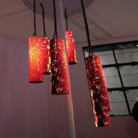 China Rubber Module Soft Led Curtain Display , Irregular Led Display For Any Shape / Size for sale
