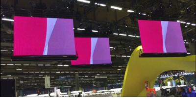 China Flexible Indoor Front Service LED Display P6mm SMD 3528 For Space / Transportation Saving for sale