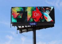 China Waterproof Outdoor LED Billboard Display P4.81-P10 6500 Nits IP65 for sale