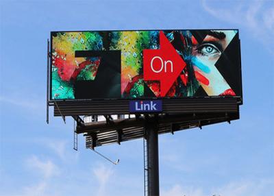 China Waterproof Outdoor LED Billboard Display P4.81-P10 6500 Nits IP65 for sale