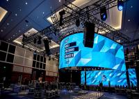 China Nationstar Lamp P3.91 Stage Rental LED Display 16 Bits Grey Level High Gray Scale for sale