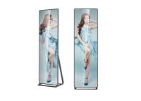 China Slim Indoor LED Poster Advertising Sign 28kg 33mm Thick 160 Degree Viewing Angle Kinglight LED for sale