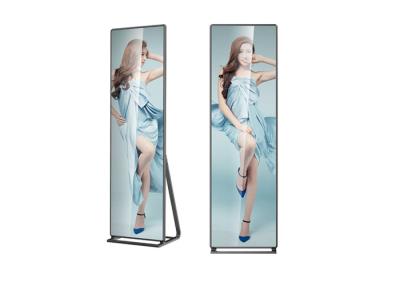 China Slim Indoor LED Poster Advertising Sign 28kg 33mm Thick 160 Degree Viewing Angle Kinglight LED for sale