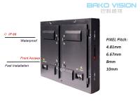 China P8mm Outdoor Fixed LED Display Waterproof High Brightness Front Service Billboard for sale