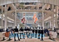 China 5500 Nits Transparent LED Screens See Through Window Video Wall Adertising for sale