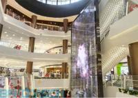 China 5500 Nits Transparent LED Screens See Through Window Video Wall Adertising for sale