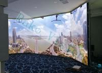 China Wide Viewing Angle UHD LED Display , 1R1G1B Full Color Video Wall For TV Studio for sale