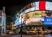 China 160 Degree Viewing Angle Outdoor LED Display Video Wall For Building Billboard for sale