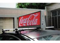 China 5000nits Brightness P2.5 Double Sides Taxi Ads Display for sale