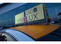 China 5000nits Brightness P2.5 Double Sides Taxi Ads Display for sale