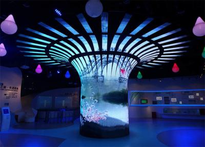 China P2.5 Flexible LED Display 240x120mm 8.2kg/m² for Curved Creative Screens for sale