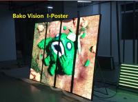 China Ultra Slim Back Access Led Poster Board P1.9 Form Changeable For Advertising for sale