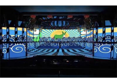 China P3.91 P4.81 Indoor Rental LED Screen Full Color Video Display 500x500mm Stage Live for sale