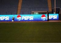 China Outdoor Stadium Perimeter LED Display P10 6500nits 1920Hz for Sports Advertising for sale