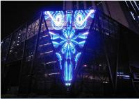 China Full Color Flexible Led Curtain Display High Level With Nova Control System for sale