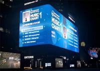 China P8 Advertising Outdoor Fixed LED Display , IP65 High Brightness LED Panel Steel for sale