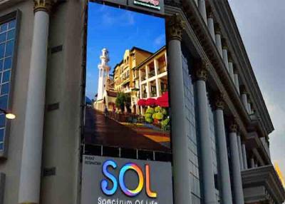 China 1920Hz P4.81 Outdoor Billboard LED Display 6500nits High Brightness Full Time Advertising for sale