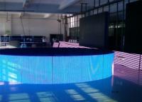 China HD Soft Module Flexible Led Screen Display P2.5 Slim Rubber Creactive Installation for sale