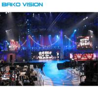 China RGB Indoor Rental LED Display Screen SMD Full Color Video Wall 1920Hz 500x500mm for sale