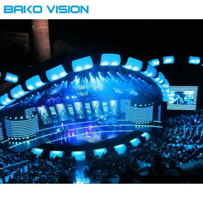 China SMD2121 Indoor Rental LED Display 500x500mm P3.91 High Resolution 1920Hz for Events for sale