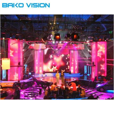 China 1920Hz Indoor Advertising LED Display Screen SMD P3.91 P4.81 Die Casting Aluminum 500x500mm for sale