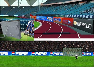 China Flexible P16 Outdoor Full Color LED Display Stadium Perimeter Waterproof IP65 16mm Pitch 1920Hz for sale