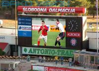 China High Brightness Stadium Perimeter LED Display With 160 Degree Viewing Angle for sale