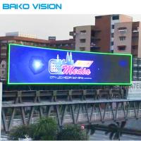 China Energy Saving Waterproof Outdoor Led Display Screen 10mm Pixel Pitch High Brightness for sale