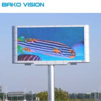 China Energy Saving Waterproof Outdoor Led Display Screen 10mm Pixel Pitch High Brightness for sale