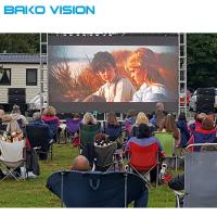 China Full Color SMD LED Backdrop Screen P3.91 P4.81 160 Degree Viewing Angle Outdoor Rental Display for sale