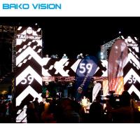China Full Color SMD LED Backdrop Screen P3.91 P4.81 160 Degree Viewing Angle Outdoor Rental Display for sale