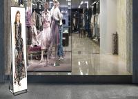 China Floor Standing Digital 2.5mm Pitch  Ultra Thin Portable LED Poster Display for sale
