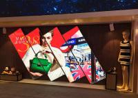 China Mirror LED Display Poster 2.5mm Pixel Pitch 1000 nits 4G WiFi USB for Shopping Mall Advertising for sale