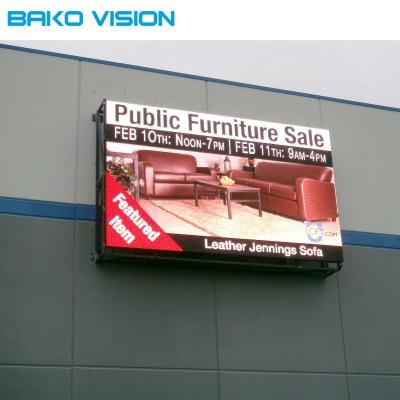 China IP65 SMD Outdoor Fixed LED Display Panel Full Color High Brightness Front Access for sale