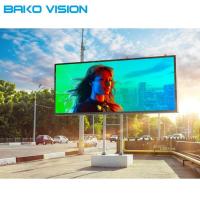 China 10mm Pixel Pitch Outdoor LED Billboard High Brightness 6500nits Waterproof IP65 for sale